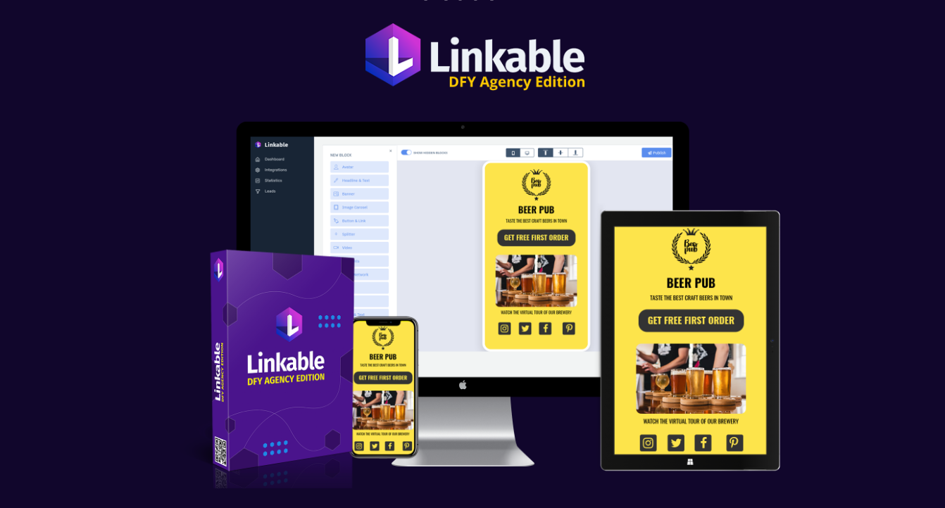 Linkable DFY App Mini Web Pages & Link In Bio Pages Builder – The World ...