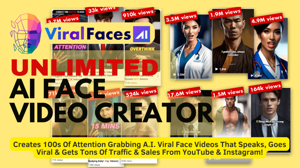Viral Faces AI App - Unlimited AI Face Video Creator