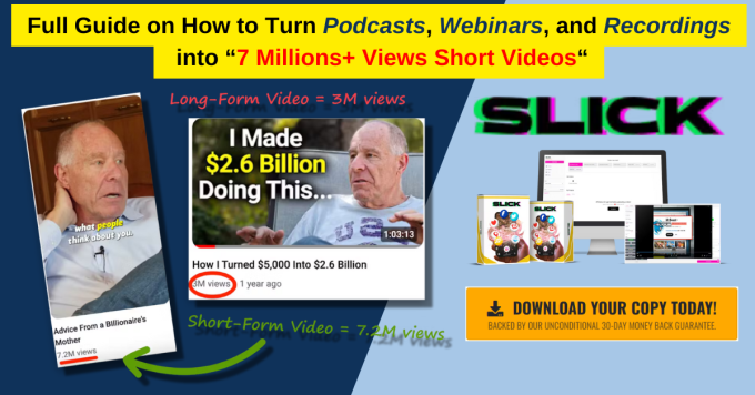 Slick Review Repurposing Video Creation Tool FULL GUIDE