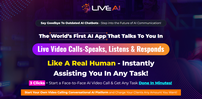 LiveAI Video Call Apps Review ⚠️ Face-to-Face AI Video Calls